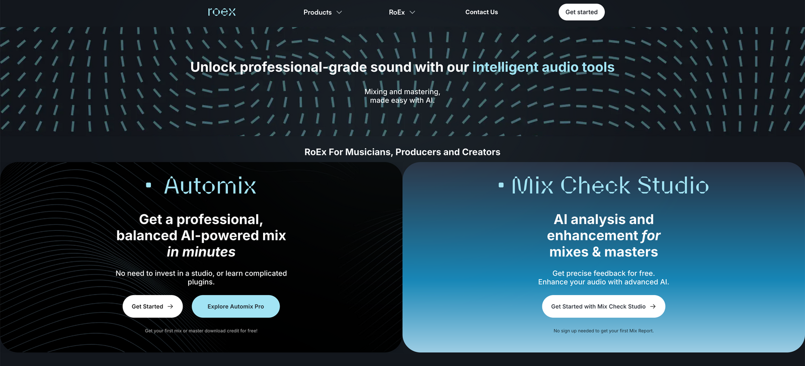 Matchfy.io and RoEx boost artists' sound quality